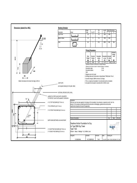 243934024 529a Deadman Anchor Type 1 1pdf Structural Steel