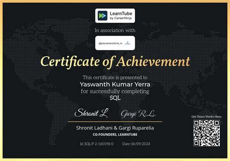 yaswanth kumar on linkedin sql learntube