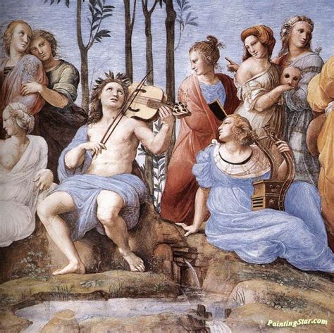 The Parnassus Detail 10 Stanza Della Segnatura Artwork By Raphael
