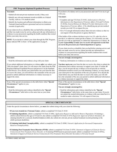 Va Form 21 526ez Fill Out Sign Online And Download Fillable Pdf
