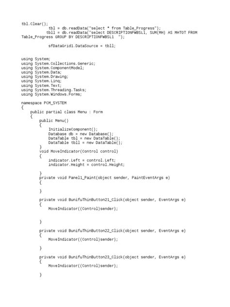 Bunifu With SQL Server | PDF | Language Integrated Query | Computer Data