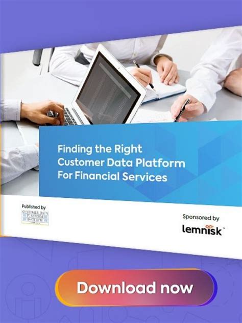Whitepaper Finding The Right CDP For Financial Services
