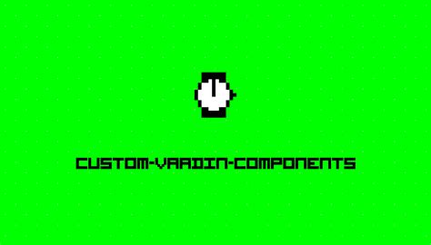 Custom Vaadin Components Stories Hackernoon