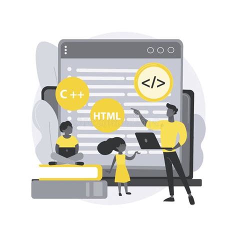 Computer Programming Camp Abstract Concept Vector Illustration Stock Vector Illustration Of