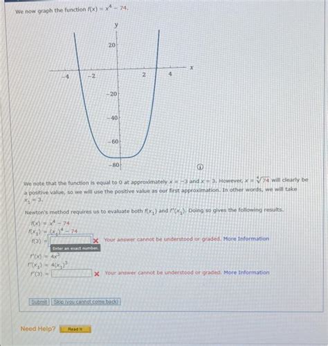 solved we now graph the function f x 74 20 x 4 2 2