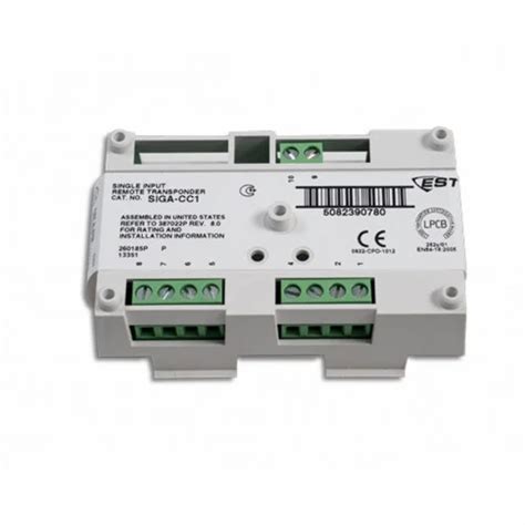 Edwards Est Siga Cc1 Single Input Signal Module At ₹ 2490 Piece Edwards Fire Alarm Control