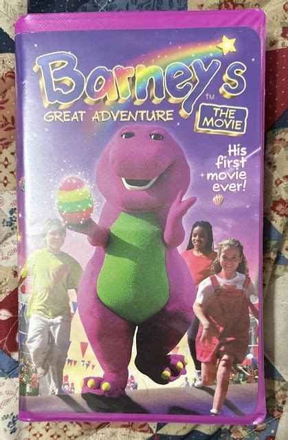 First Barney Movie Barneys Great Adventure The Movie Vhs 1998 £8