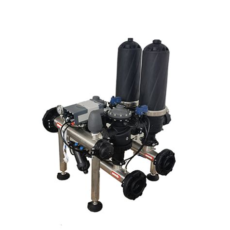 Inline Irrigation Automatic Backwash Disc Filter System For Agricultural Industry Water