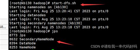 hadoop hdfs基本命令 hadoop启动hdfs命令 csdn博客