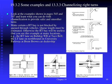 ppt chapter 19 elements of intersection design and layout powerpoint