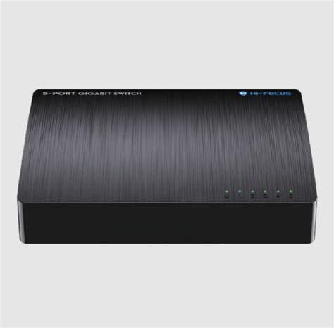 Hi Focus Hf Egt05 Gigabit Ethernet Switch Black At ₹ 1250 Piece In Varanasi
