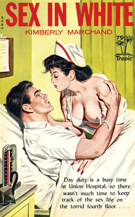 Sex in White 10x16 Giclée Canvas Print of a Vintage Pulp Paperback Cover Etsy