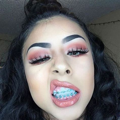 Braces Braces Makeup Cute Braces Makeup Brace Face