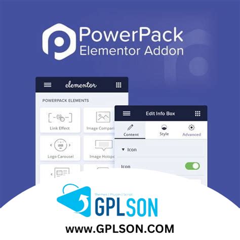 powerpack addon for elementor gplson