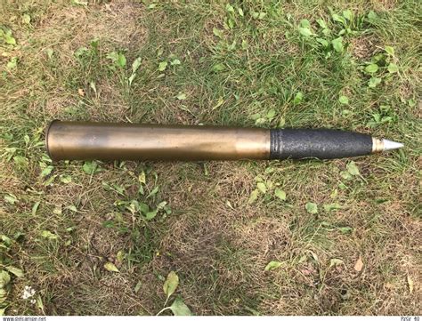 Armes Neutralisées German Made 3 7” Projectile For Captured British Guns Vickers Qf 3 7”