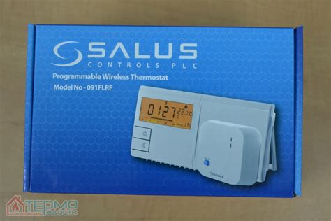 Беспроводной недельный терморегулятор котла Salus 091FLRF - магазин ...