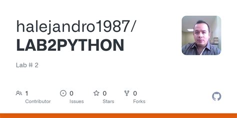 GitHub Halejandro LAB PYTHON Lab