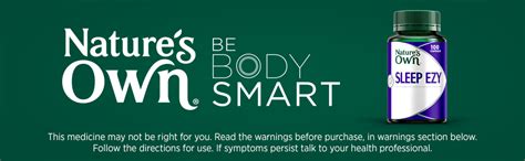 Buy Natures Own Sleep Ezy 100 Capsules Online At Chemist Warehouse®