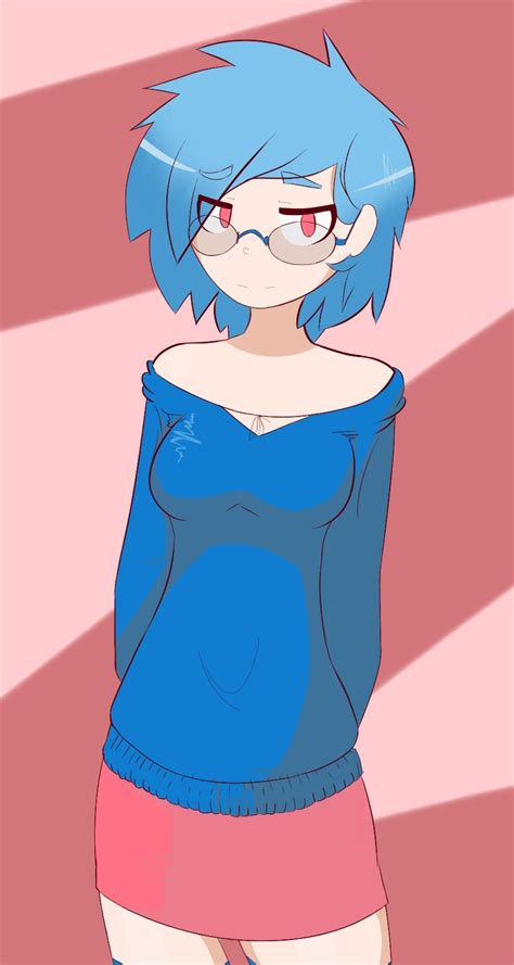 Nerdy Girl By Akutox3 On Newgrounds
