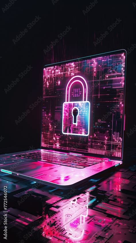 Cybersecurity Encryption Secure Access To Personal Data Internet Security Information