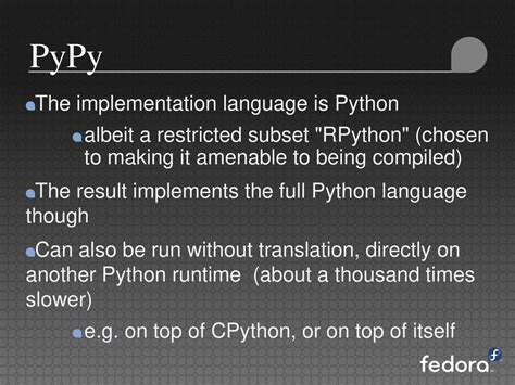 Alternate Pythons Boston Python Meetup Presented By David Malcolm