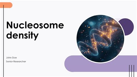 Nucleosome Density PPT Template ST AI PPT Sample