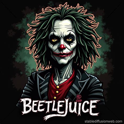 Beetlejuice Beetlejuice Image Stable Diffusion Online