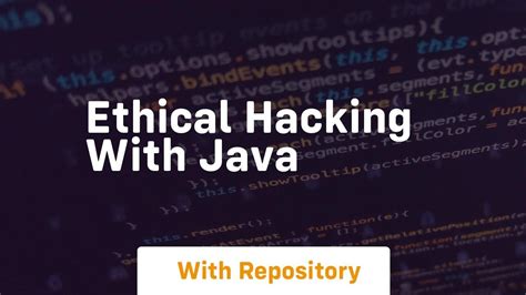 Ethical Hacking With Java Youtube