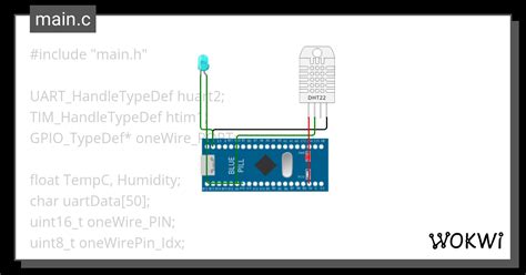 Blue Pill Dht22 Copy Wokwi Esp32 Stm32 Arduino Simulator