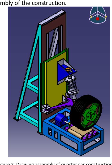 Pdf Design Of Quarter Car Test Bench To Measure Forces On The Tire