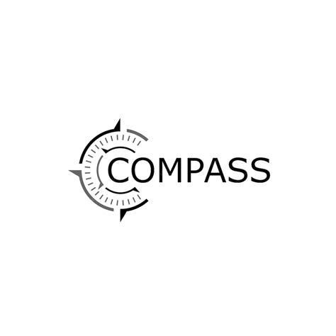 Premium Vector Compass Arrow Brands Modern Vector Logo Design Symbol