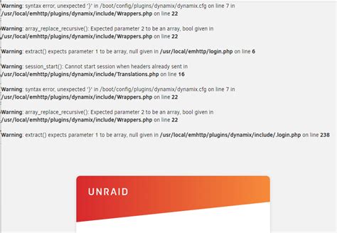 Baffled Gibberish Displays In Console General Support Unraid