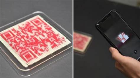 These 3d Printed Qr Codes Are Scannable And Edible