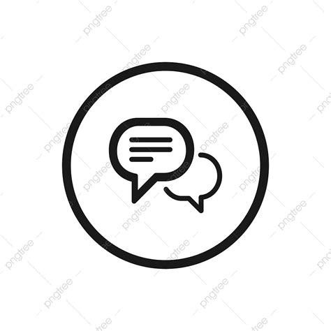 흰색 바탕에 채팅 아이콘 라이브 픽토그램 연설 Png 일러스트 및 벡터 에 대한 무료 다운로드 Pngtree