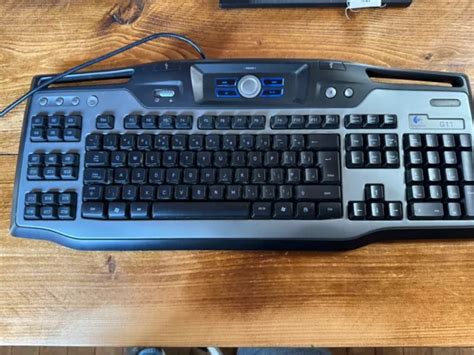 Logitech G11 Gaming Keyboard Black Silver P N 868014 0120 138 21