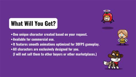 design 2d game asset sprites and character for your games by