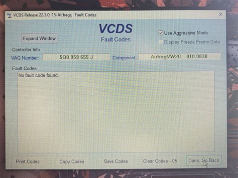Vcds No Fault Codes Audizine Photo Gallery