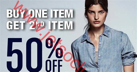 Gap：正價產品 第2件享5折優惠（至153） Jetso Club 著數俱樂部