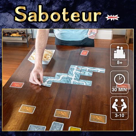 Amigo Games Saboteur Strategy Card Game The Adventurous