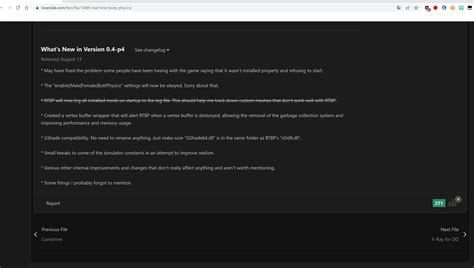 Real Time Body Physics Page 49 Downloads The Sims 4 Loverslab