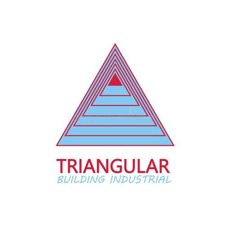 Triangular Building Industrial Logo Stock Vector Illustration Of Symbol Company 254984369