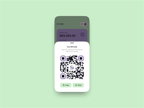 Qr Code Daily Ui Challenge 41 By Gean Ribeiro On Dribbble