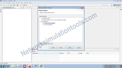 Omnet Projects How To Create First Simulation Project In Omnet