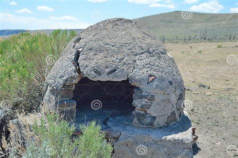 Wickahoney Post Office Stage Station Idaho Outdoor Oven Horizontal