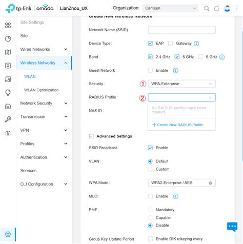 Instructions For Ssid Security Settings On Omada Controller Tp Link United Kingdom
