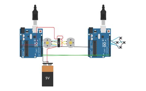 Circuit Design Bluetooth Example Tinkercad