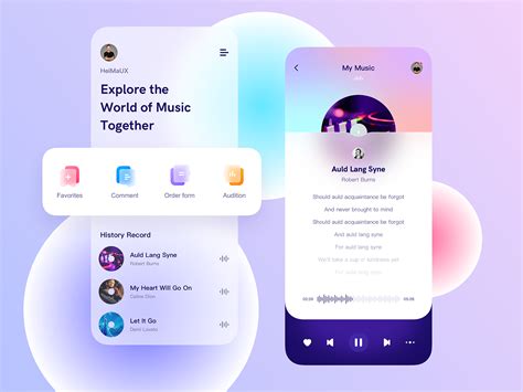 Frosted Glass Ui By HeiMaUX On Dribbble
