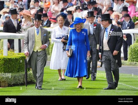 King Charles Iii Queen Camilla And Her Majestys Representative At