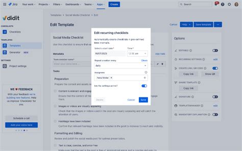 Didit Checklist For Confluence Version History Atlassian Marketplace