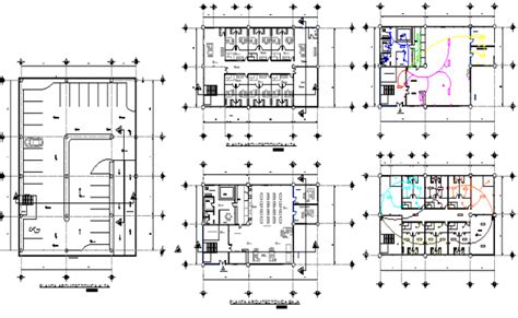3 Storey Office Building Floor Plan Dwg Design Talk